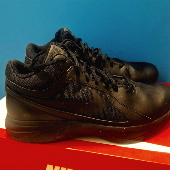 Nike | Shoes | Nike Overplay Viii Anthracite Basketball Shoes Triple ...